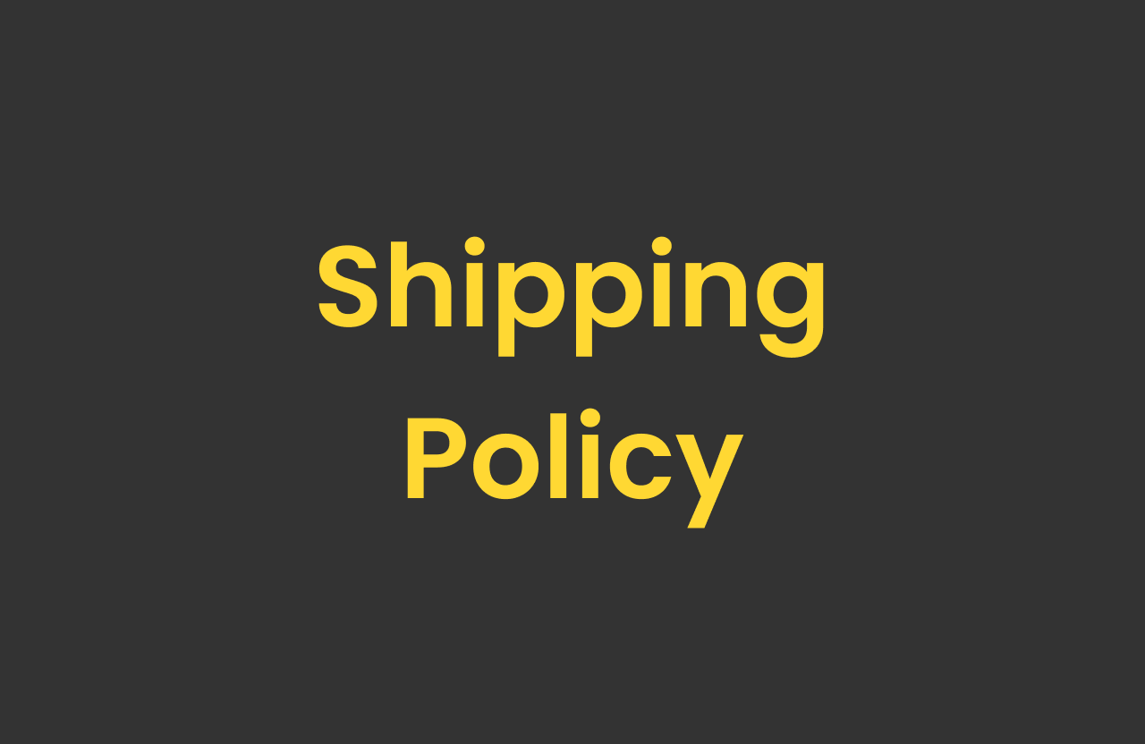 Shipping Policy - FieldBee
